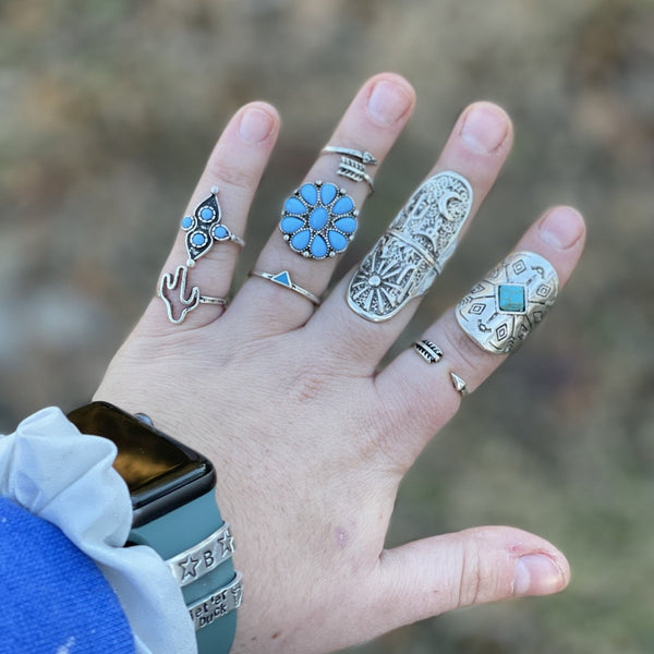 Turquoise Ring Tattoos Cool Skeleton Hand With Turquoise... Tattoos